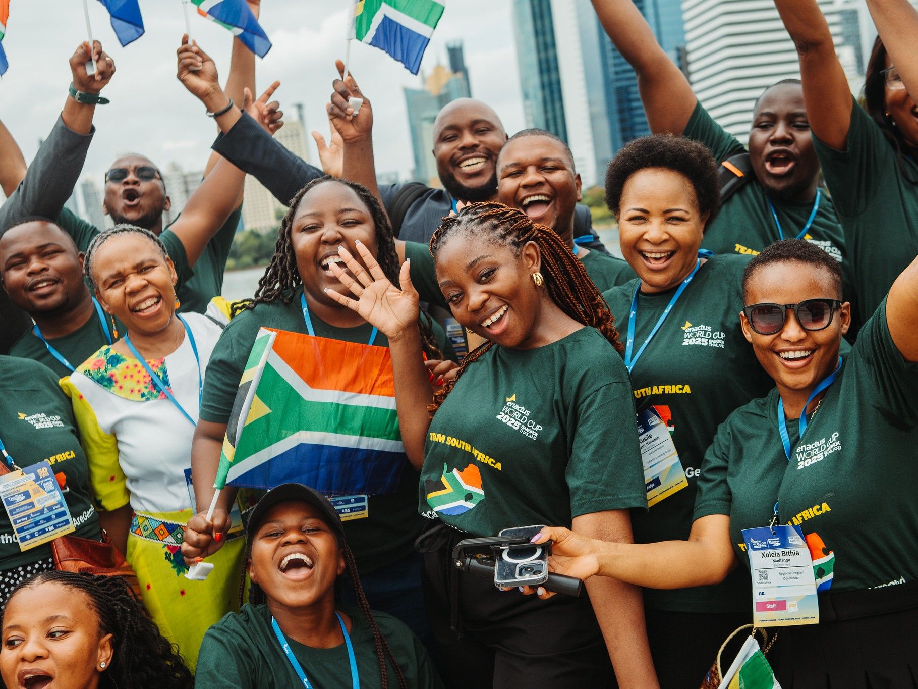 Wits Enactus Team Reaches Top 16 at the Enactus World Cup 2025